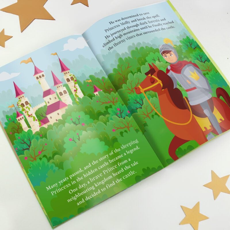 Personalised Sleeping Beauty Story Book - ForYou.ie