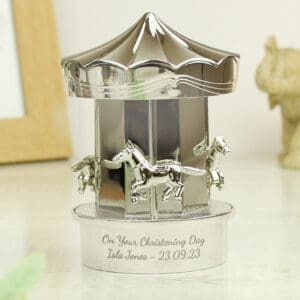 Personalised Carousel Money Box - ForYou.ie