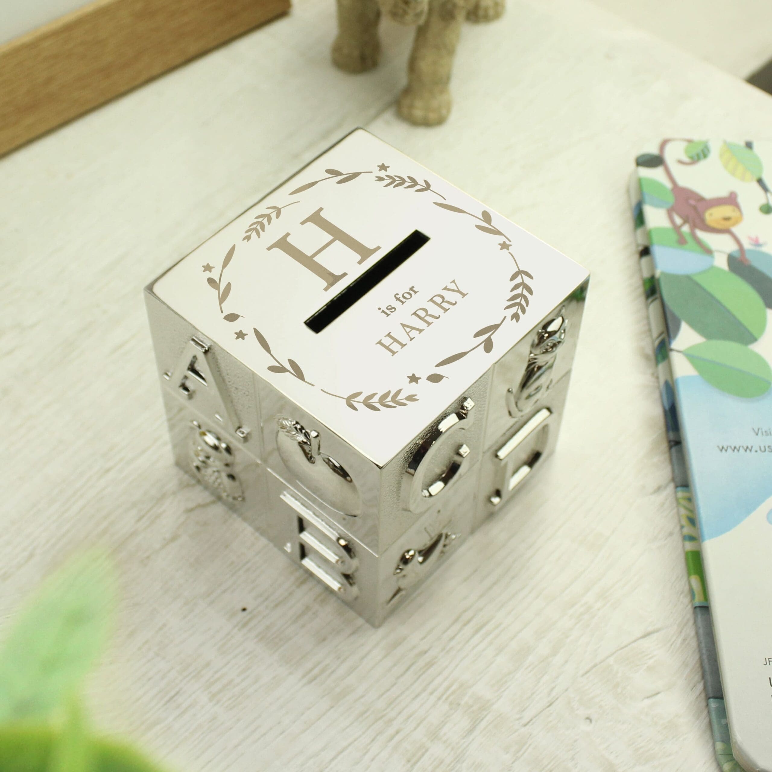 Personalised Initial ABC Money Box - ForYou.ie