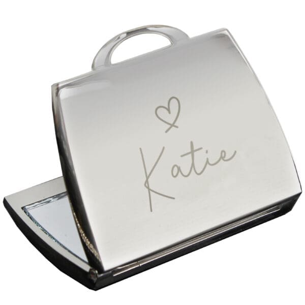Personalised Handbag Compact Mirror - ForYou.ie