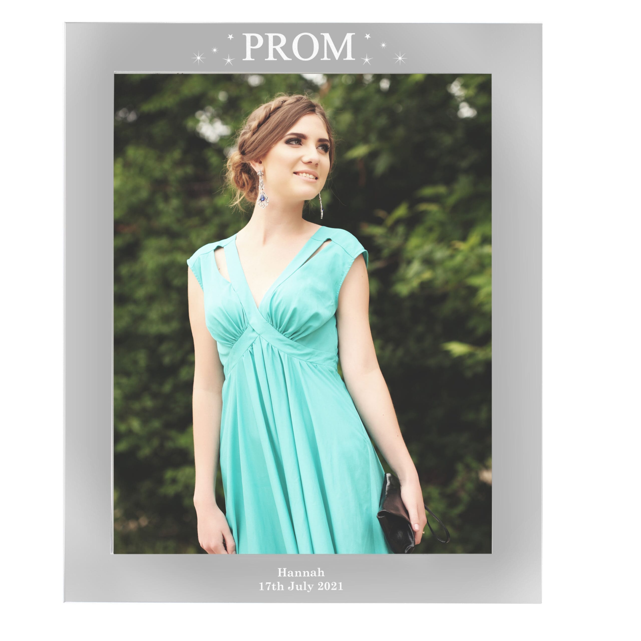 Personalised Prom Night 10x8 Silver Photo Frame - ForYou.ie