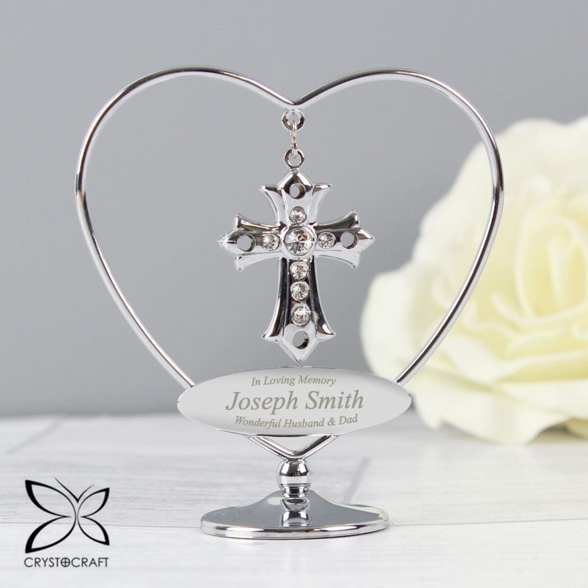 Personalised In Loving Memory Heart Memorial - ForYou.ie