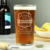 Personalised Classic Pint Glass - ForYou.ie