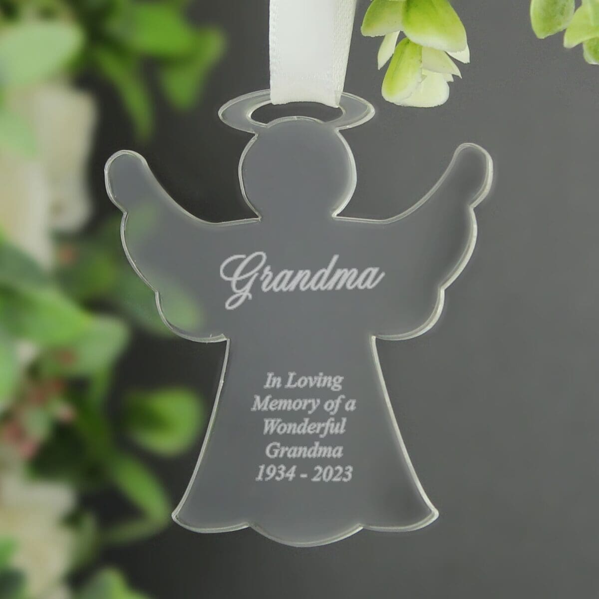 Personalised Acrylic Angel Decoration - ForYou.ie