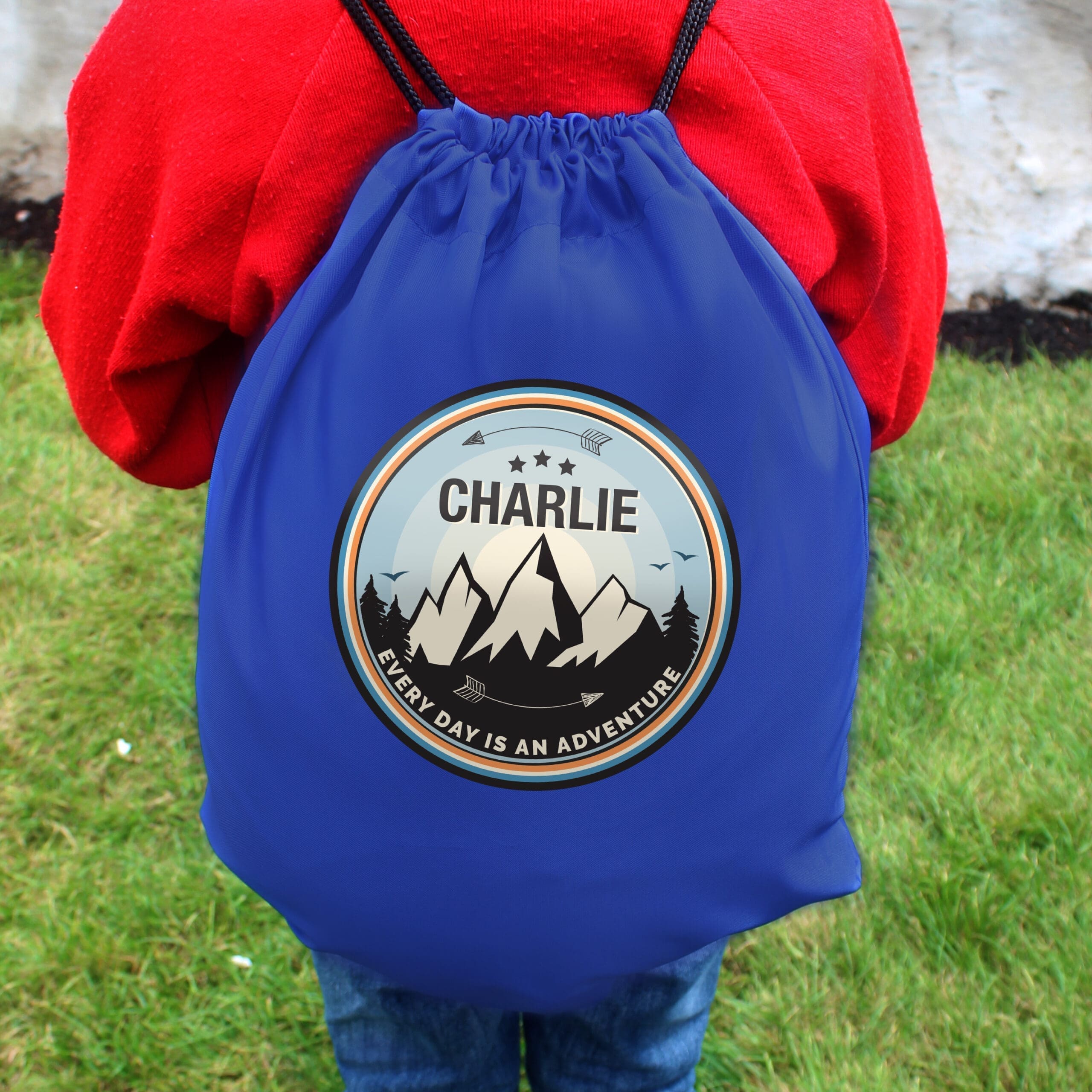 Personalised Adventure Blue Kit Bag - ForYou.ie