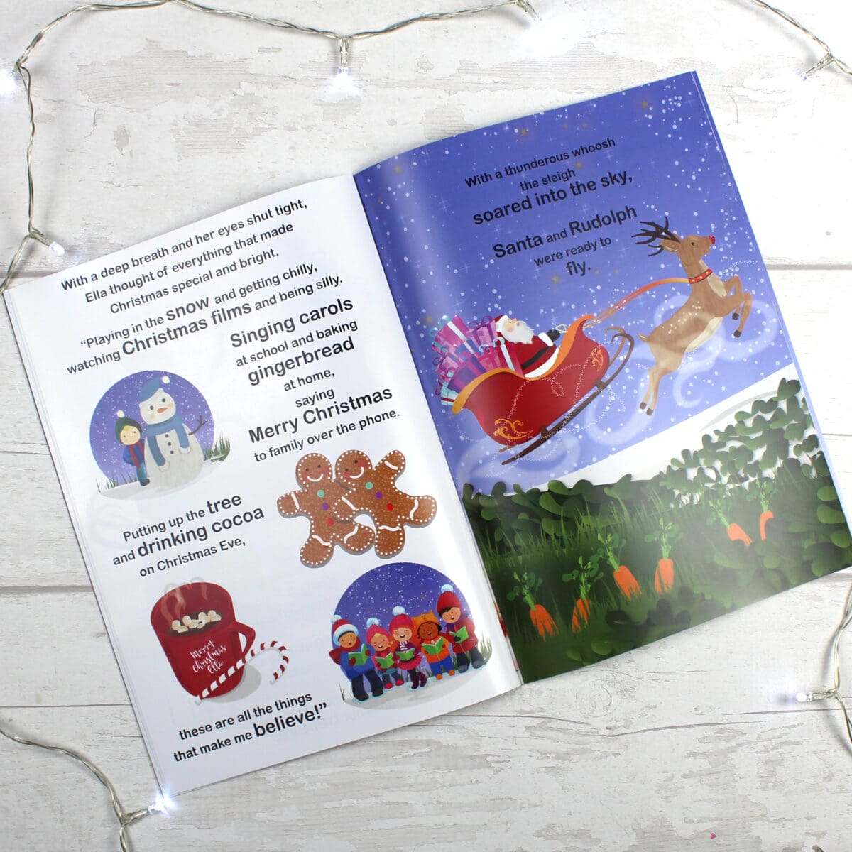 Personalised Its Christmas Elf Colouring Book - ForYou.ie