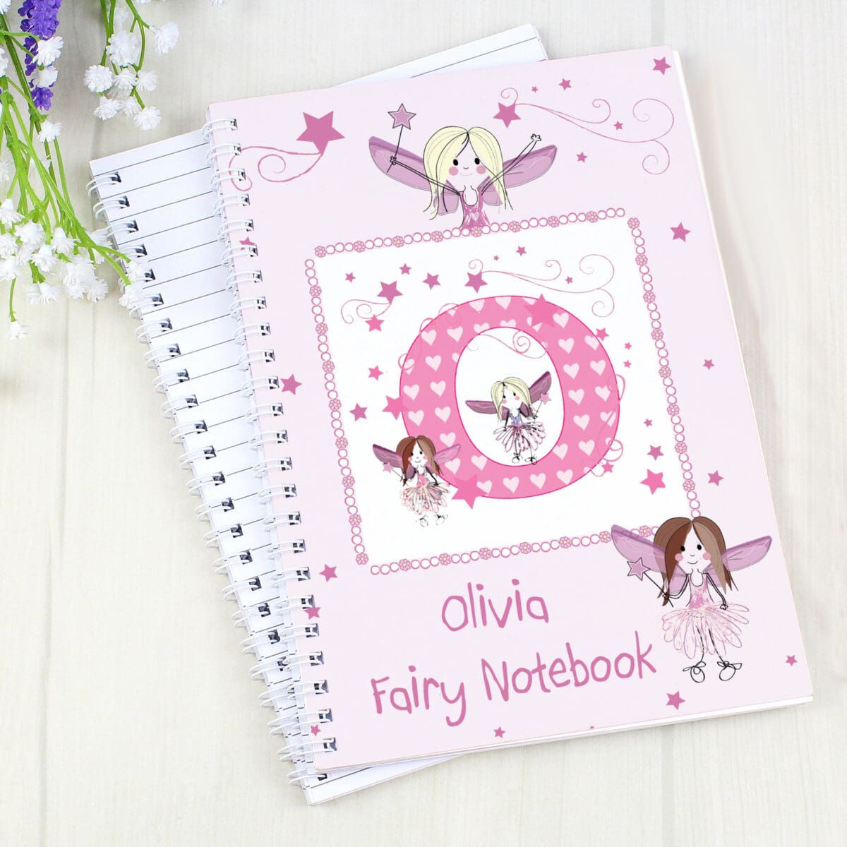 Personalised Fairy - A5 Notebook - ForYou.ie