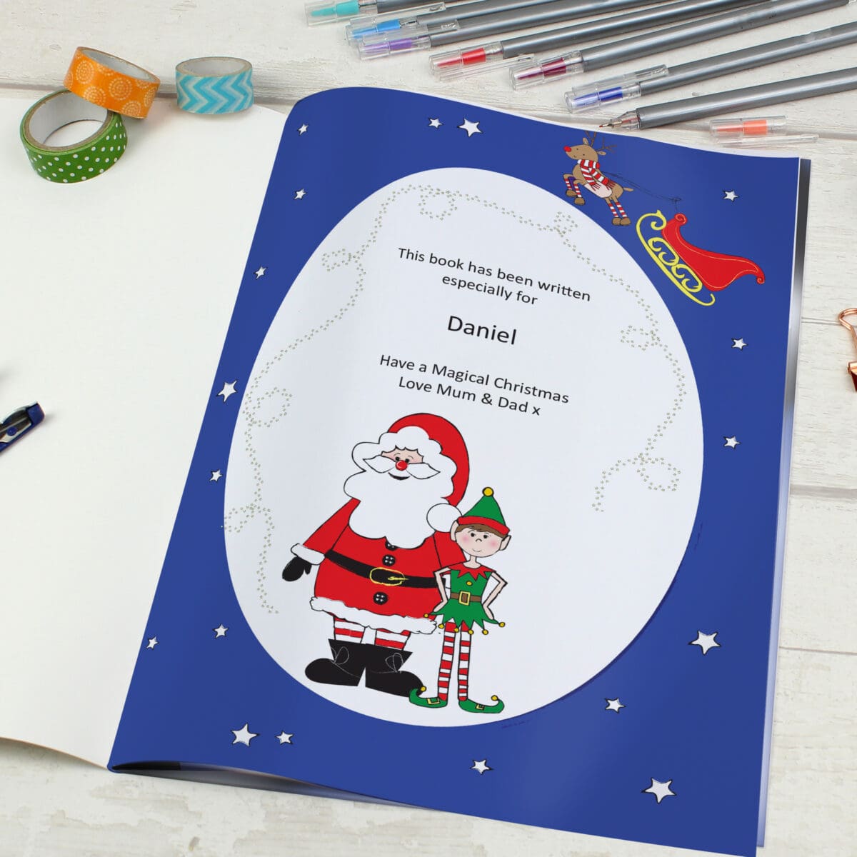 Personalised Its Christmas Elf Story Book - ForYou.ie