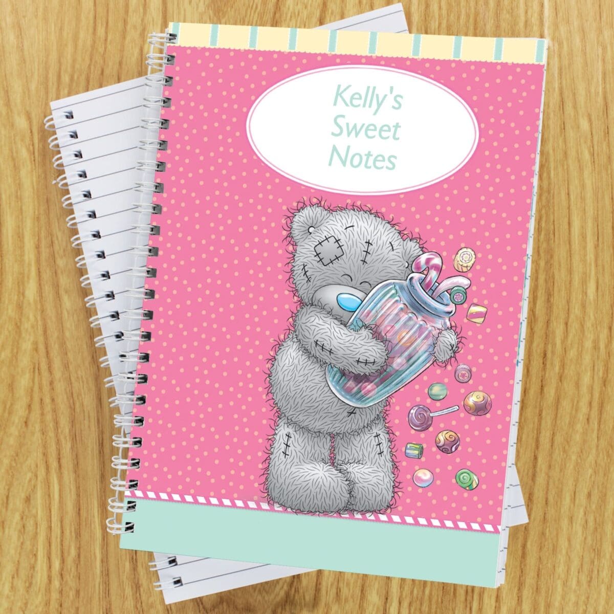 Personalised Me to You Candy Girl A5 Notebook - ForYou.ie