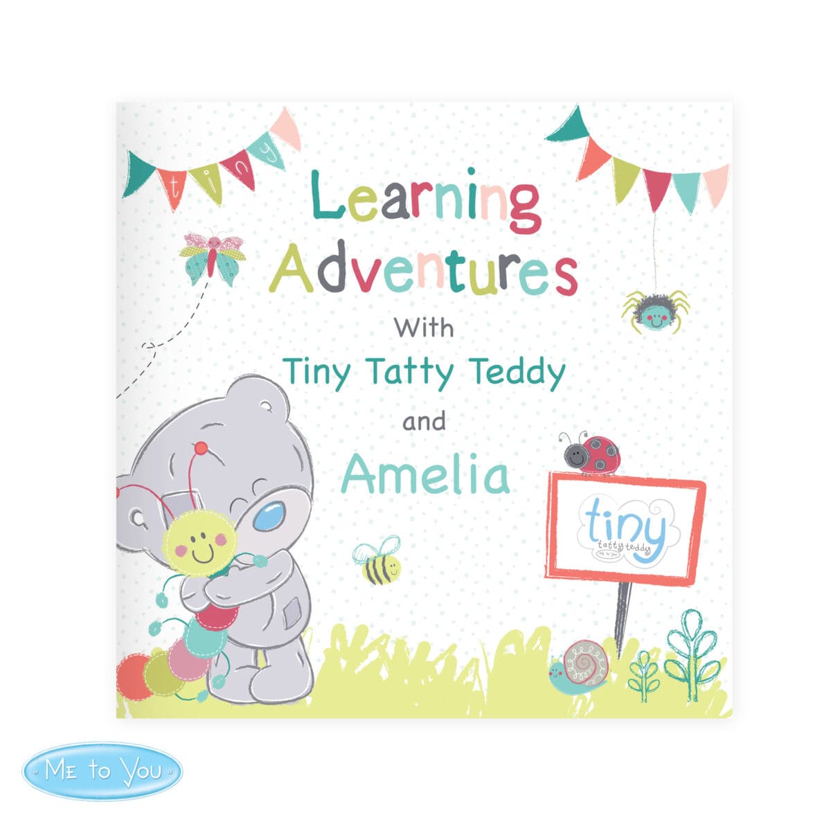 Personalised Tiny Tatty Teddy Learning Adventure Book - ForYou.ie