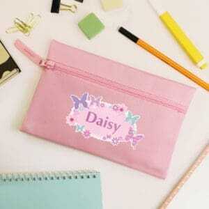 Personalised Butterfly Pencil Case - ForYou.ie