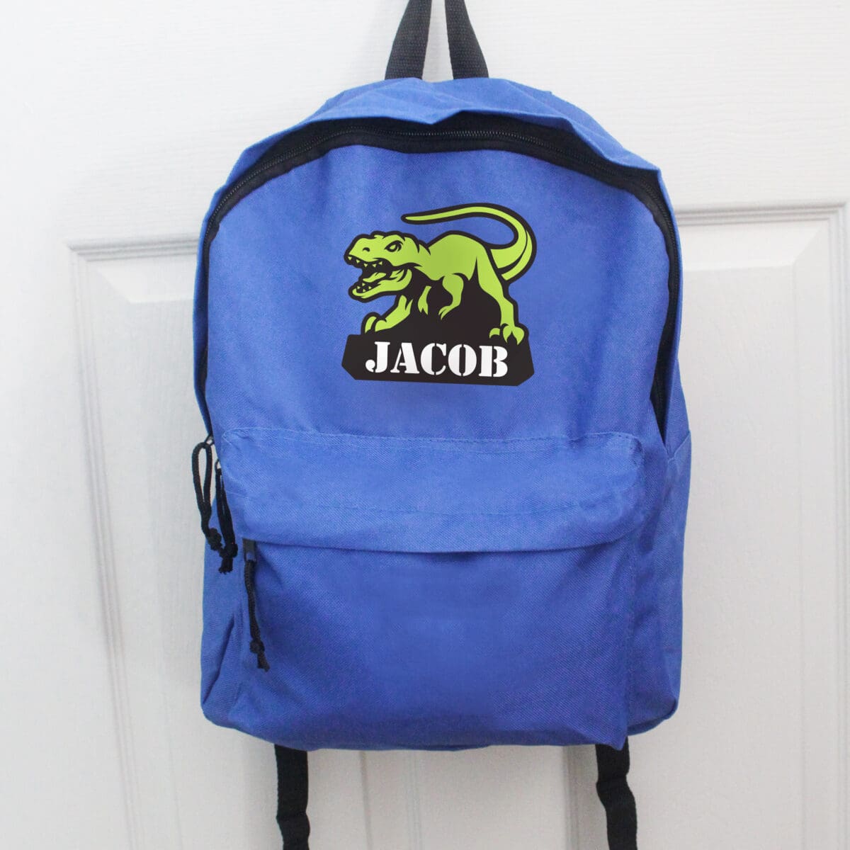 Personalised Dinosaur Blue Backpack - ForYou.ie