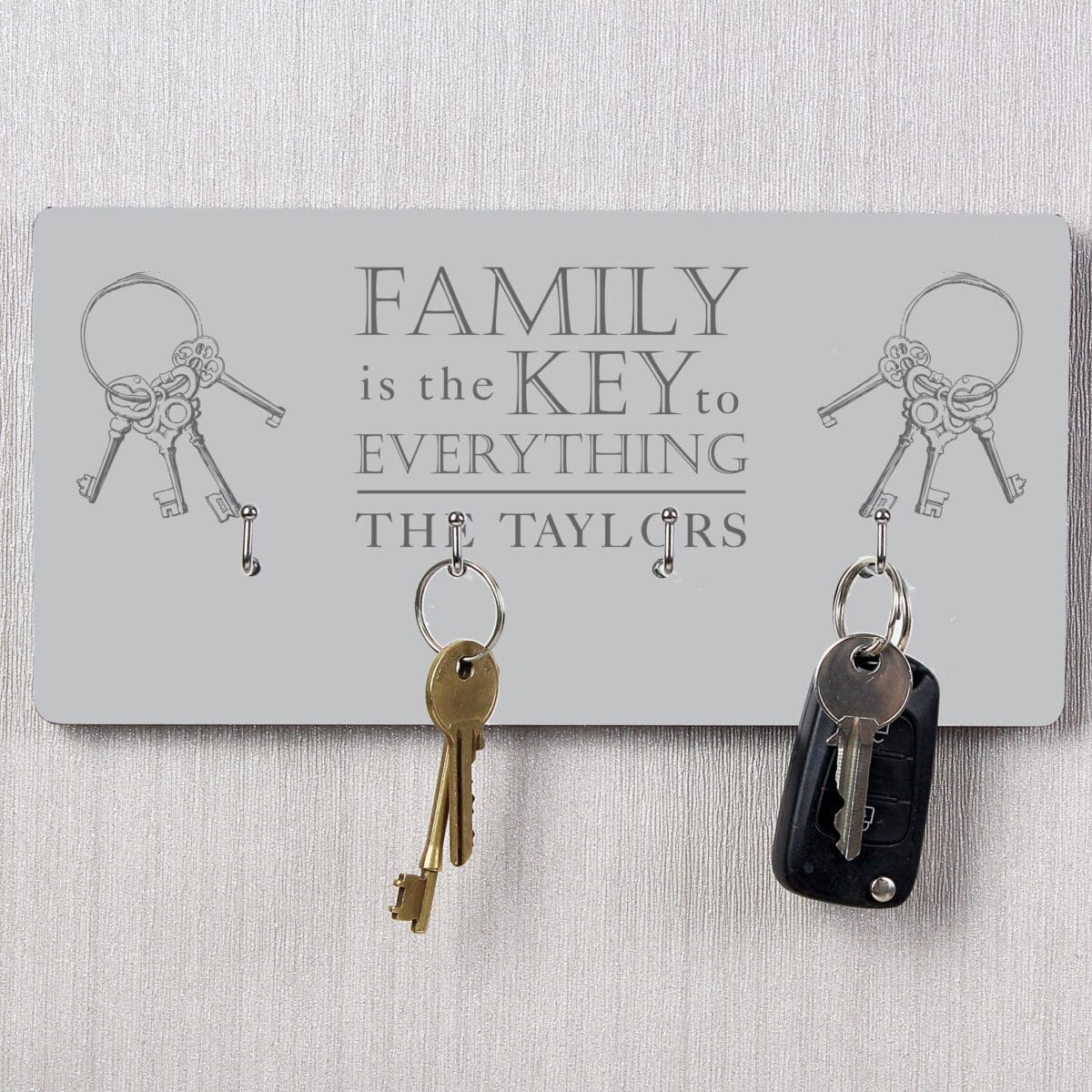 Personalised Family Key Hooks - ForYou.ie