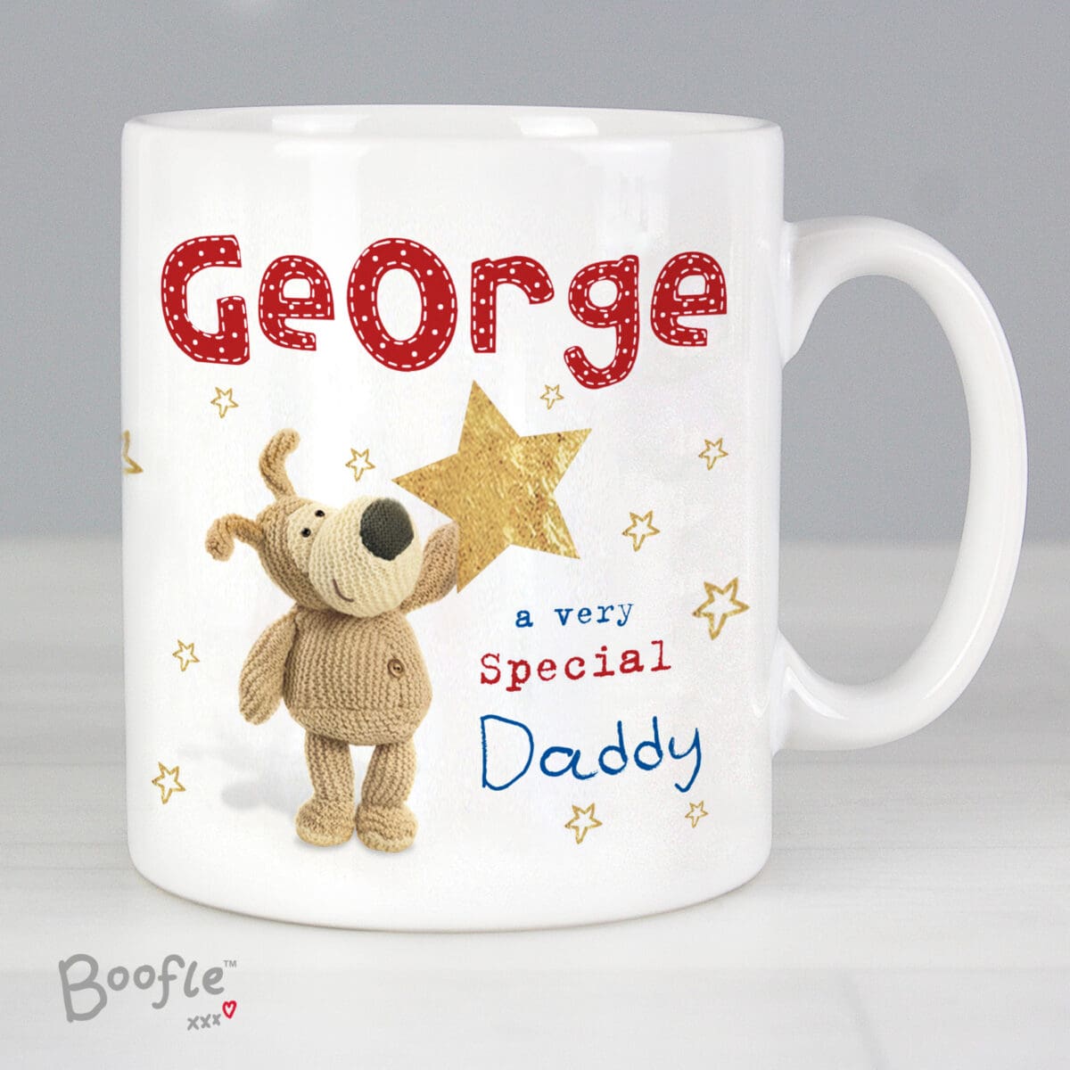 Personalised Boofle Shared Heart Mug - ForYou.ie