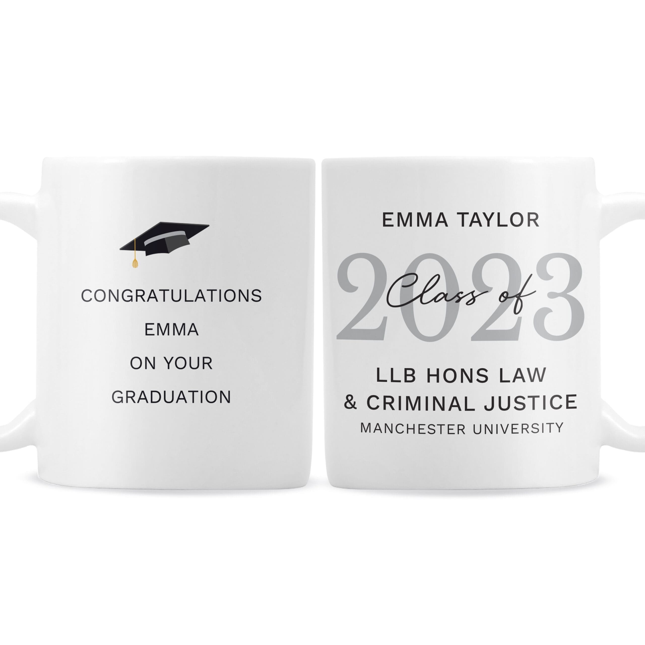 Personalised Class of Graduation Mug - ForYou.ie