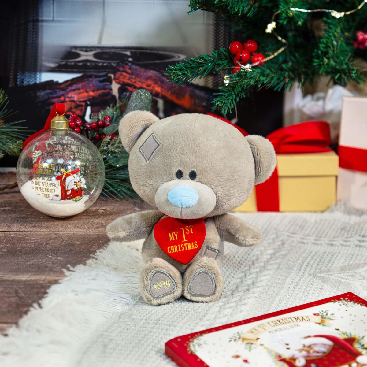 Me to You Tiny Tatty Teddy My First Christmas Bear in Gift Box - ForYou.ie