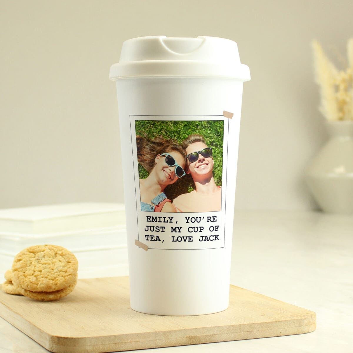 Personalised Photo Upload Travel Mug - ForYou.ie