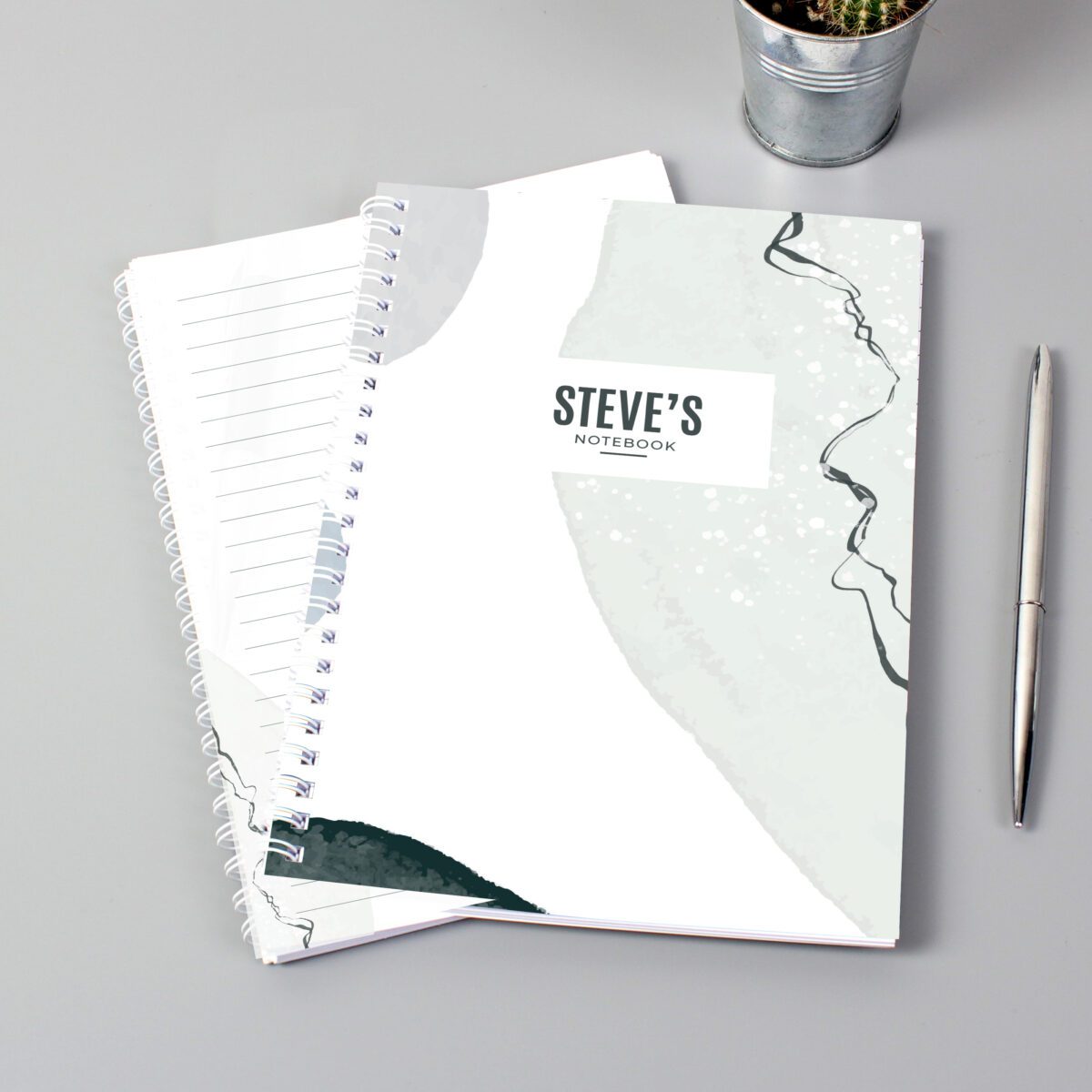 Personalised Abstract A5 Notebook - ForYou.ie