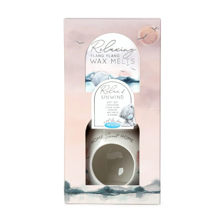 Me to You Tatty Teddy Ylang Ylang Wax Melts with Burner - ForYou.ie