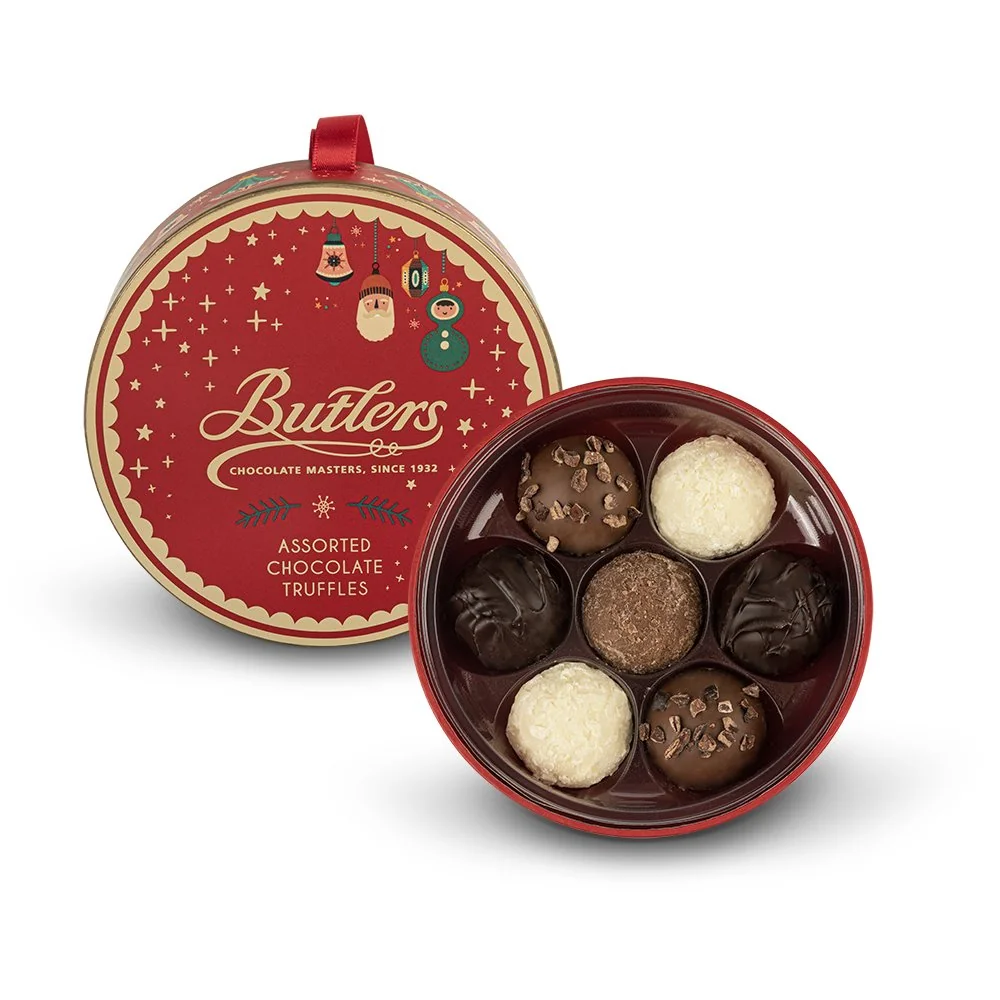 Butlers Chocolates Festive Truffles Decoration Box - ForYou.ie
